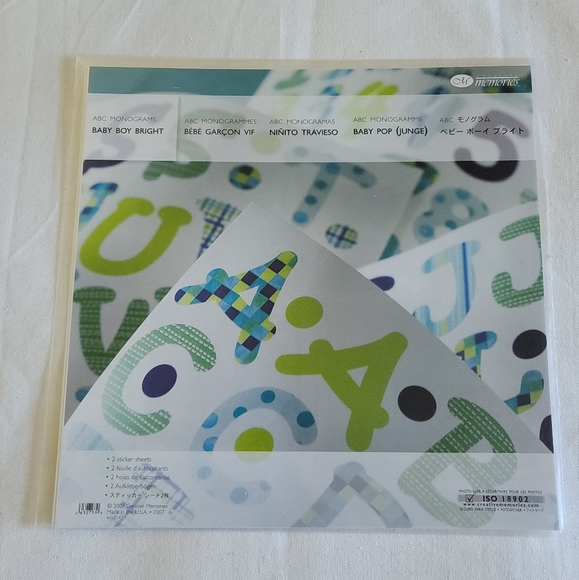 Creative Memories | Office | Creative Memories Baby Boy Bright Abc ...